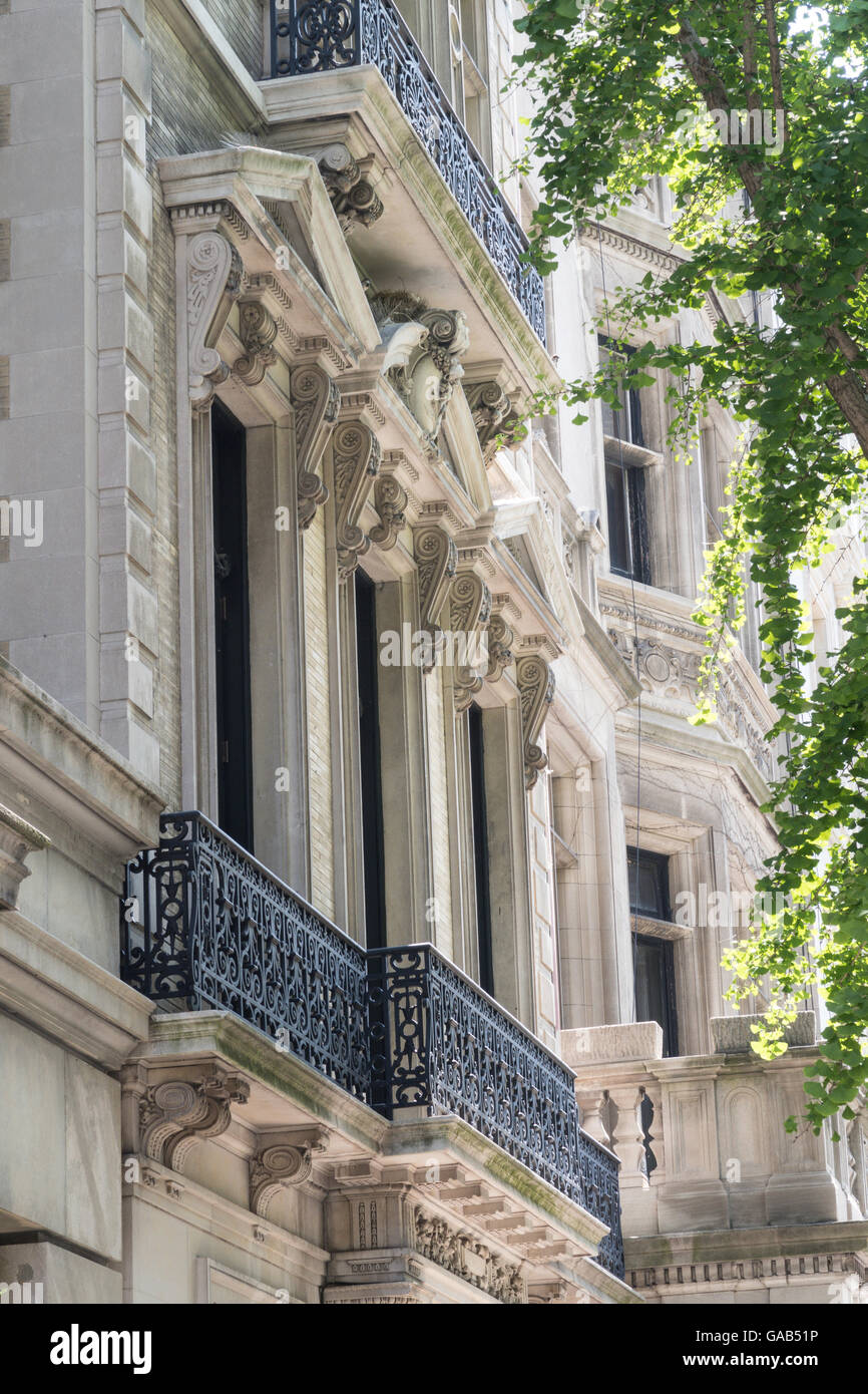 East 78th Street, Upper East Side, Building Front, NYC, USA Stock Photo ...