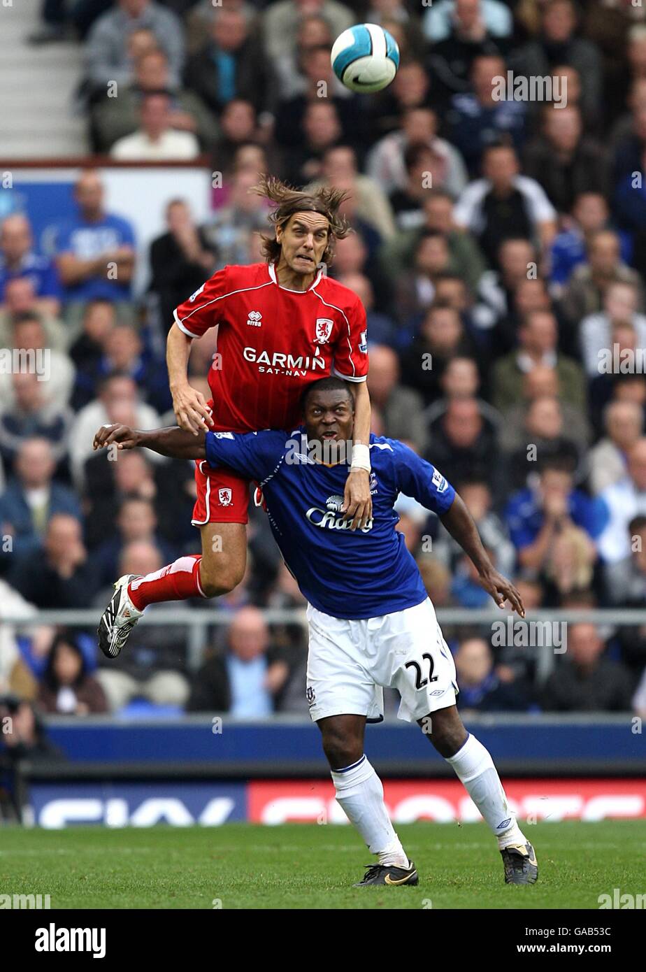 Soccer - Barclays Premier League - Everton v Middlesbrough - Goodison ...