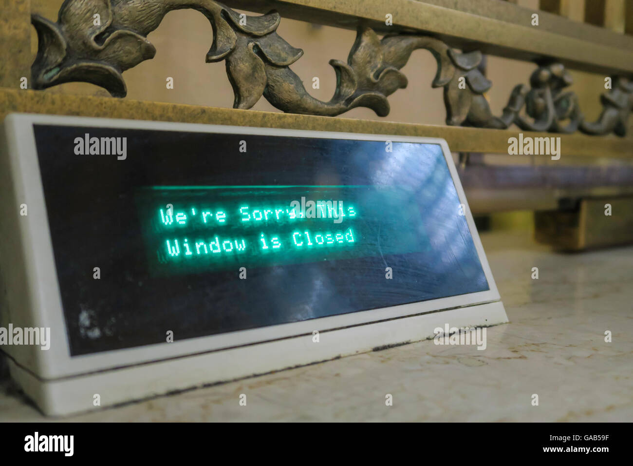 Ticket window hi-res stock photography and images - Alamy