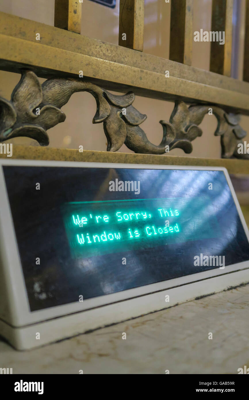 Ticket window hi-res stock photography and images - Alamy