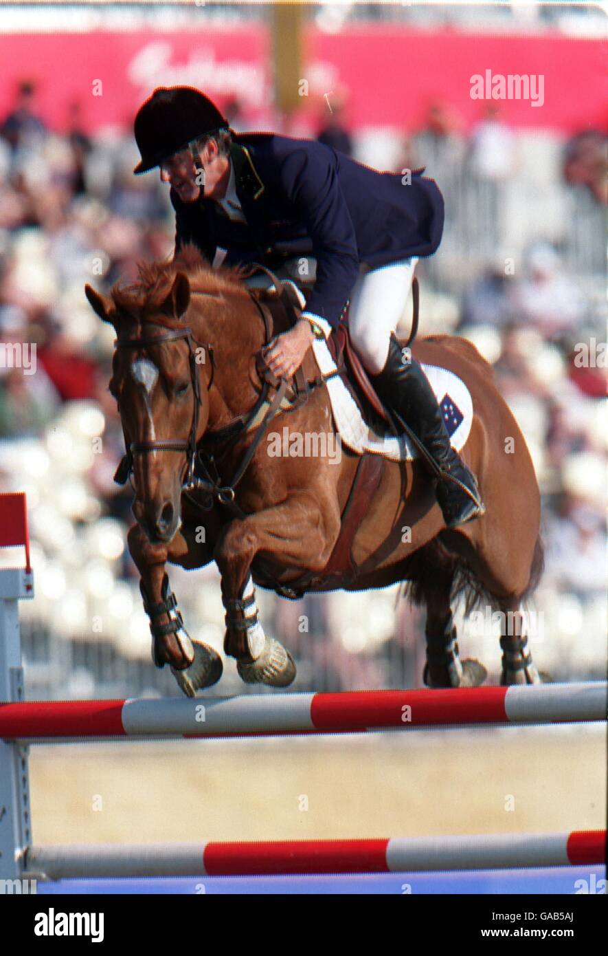 Sydney 2000 Olympics, Equestrian. Australia's Geoff Bloomfield on Money ...
