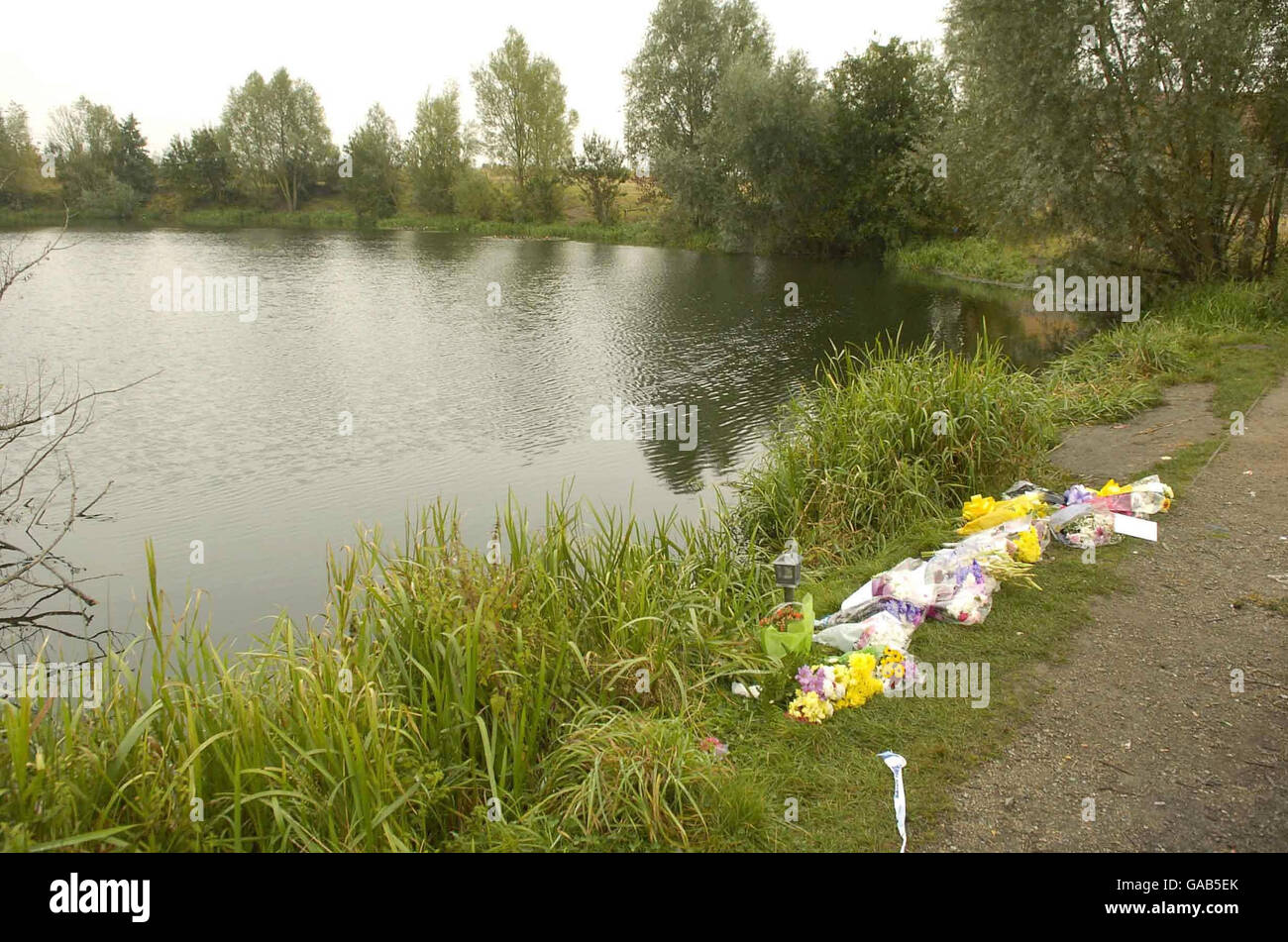 Clay pit death Stock Photo - Alamy