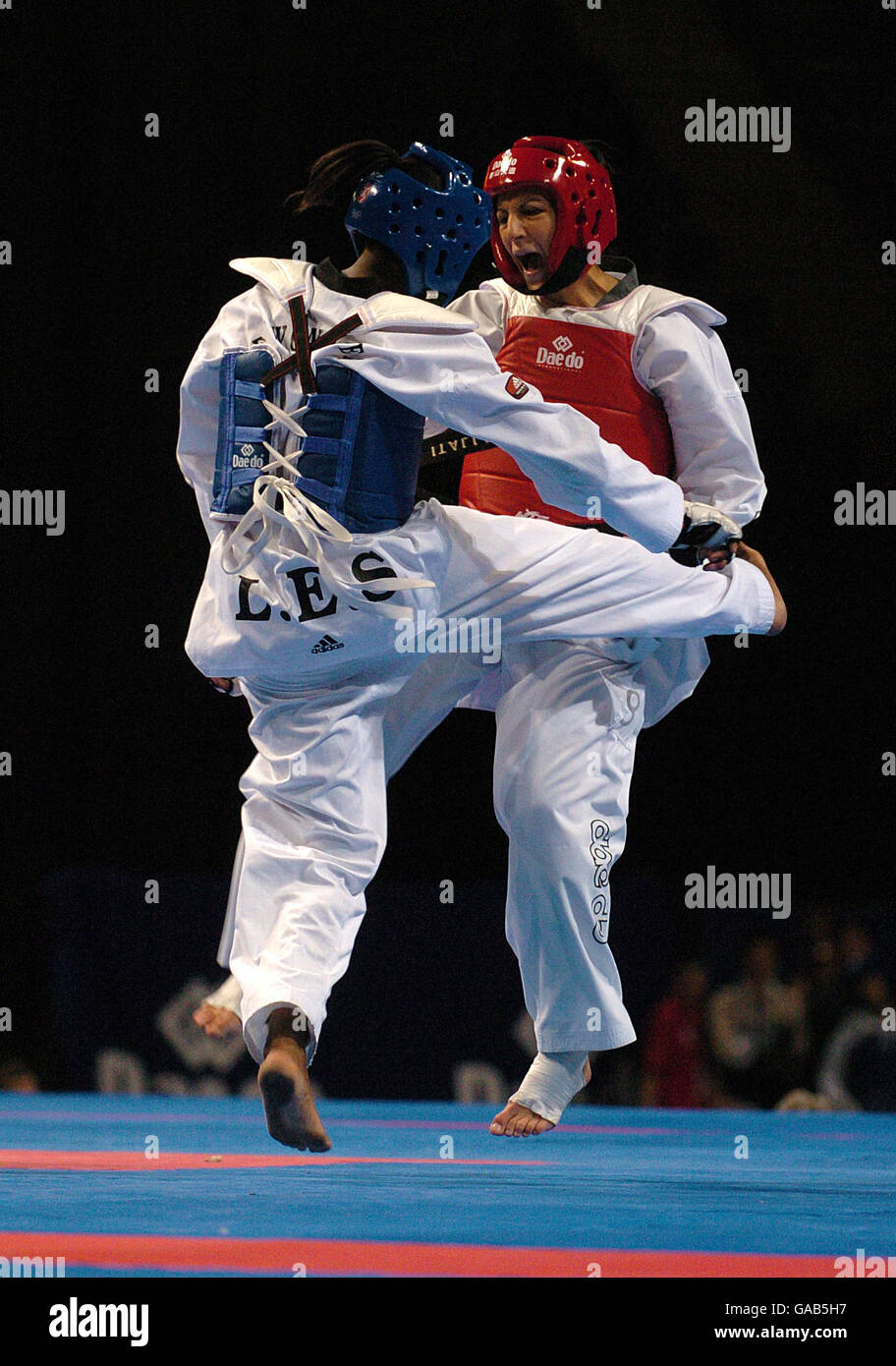 World taekwondo bejing olympic qualification men arena hi-res stock ...