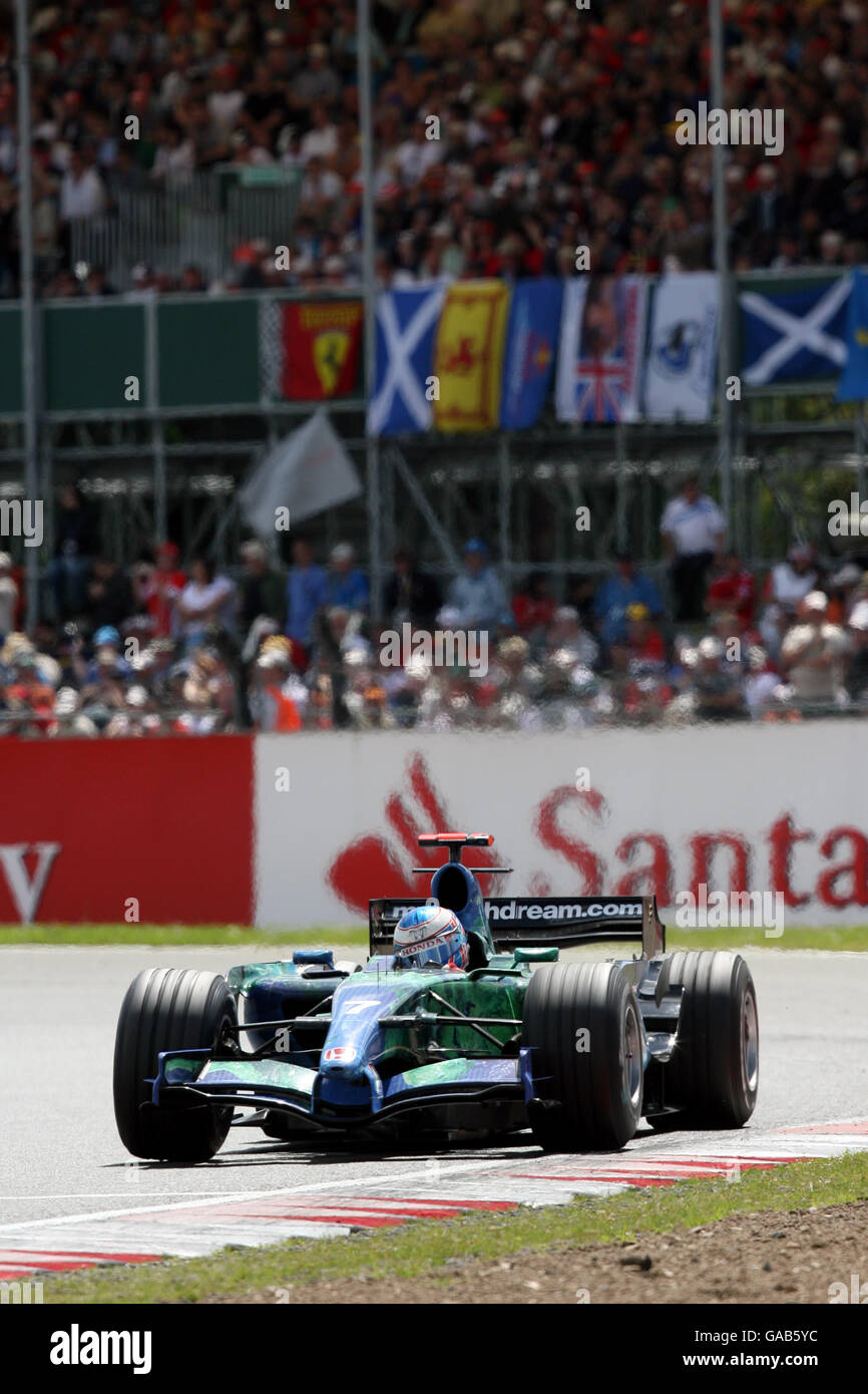 Jenson button in honda ra107 hi-res stock photography and images - Alamy