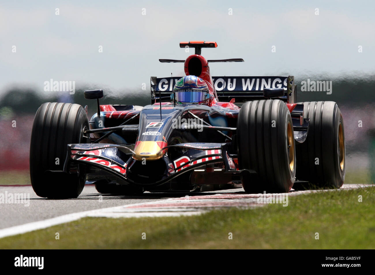 Mark webber in the red bull racing rb3 hi-res stock photography and ...