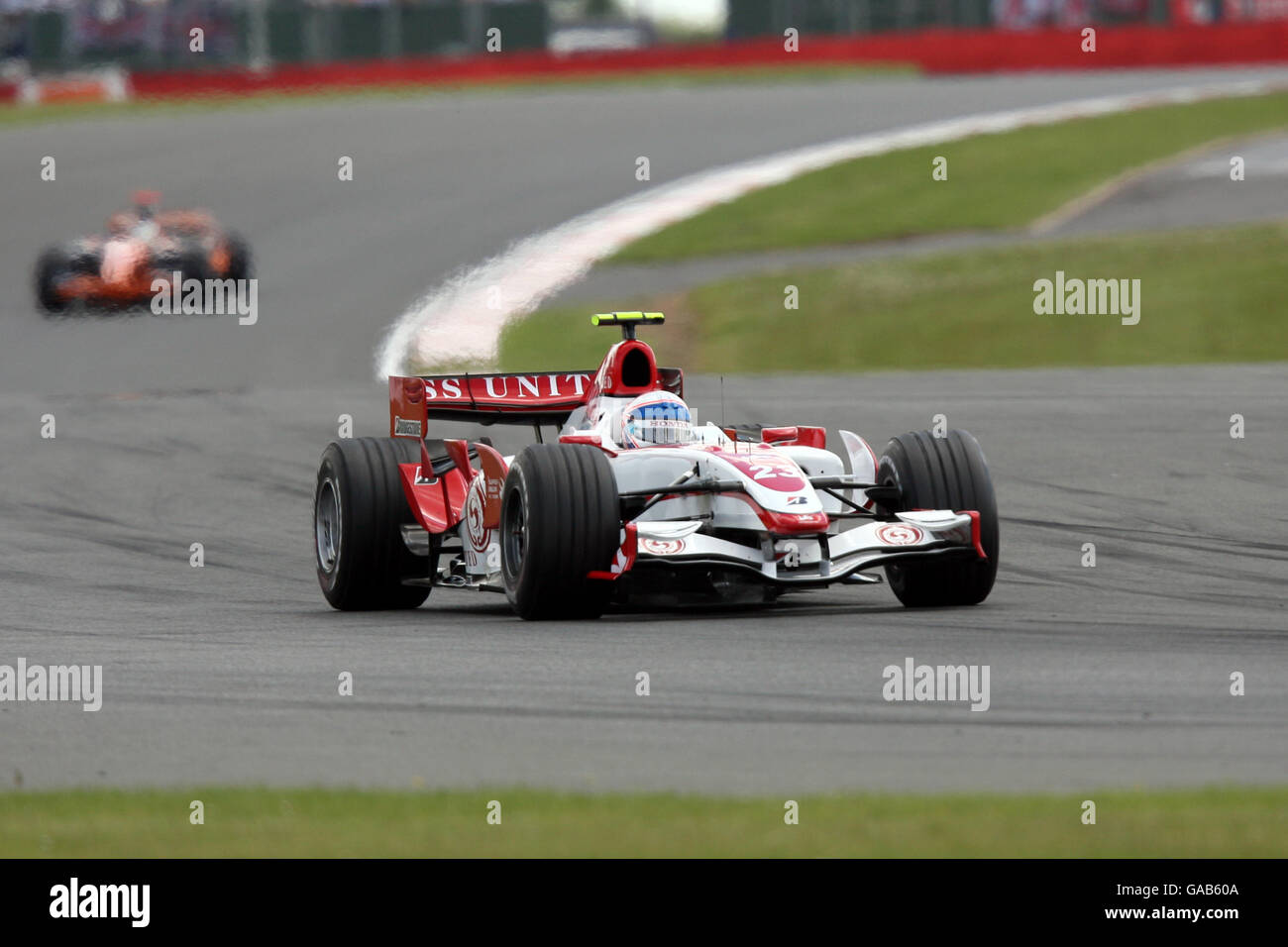 Formula One Motor Racing - British Grand Prix - Race - Silverstone. Anthony Davidson in the ...