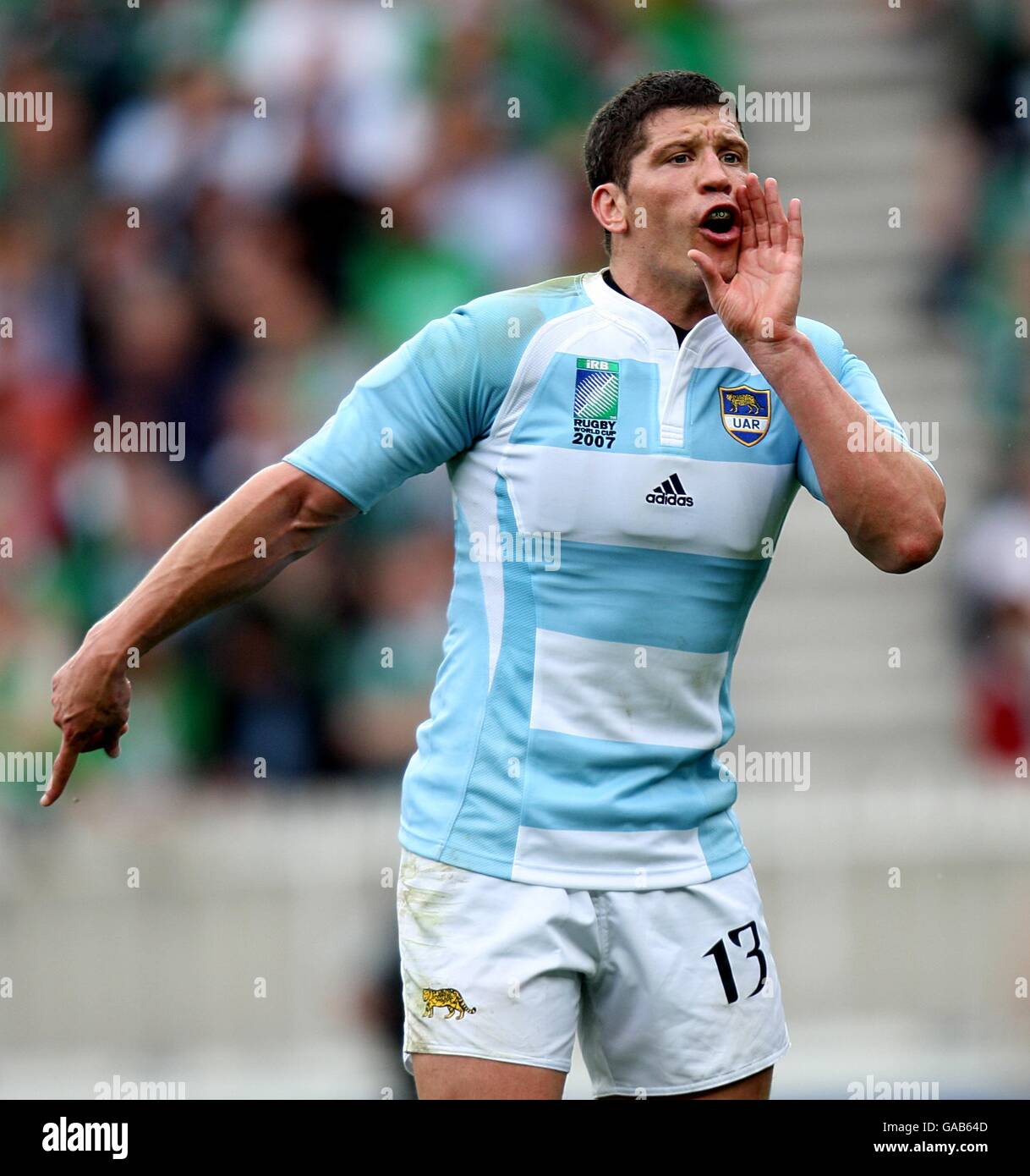 Rugby Union - IRB Rugby World Cup 2007 - Pool D - Ireland v Argentina ...