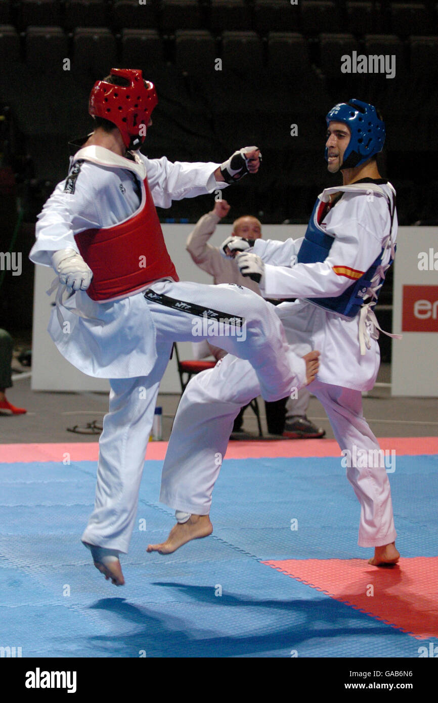 Athletics 2007 world taekwondo bejing olympic qualification men arena ...