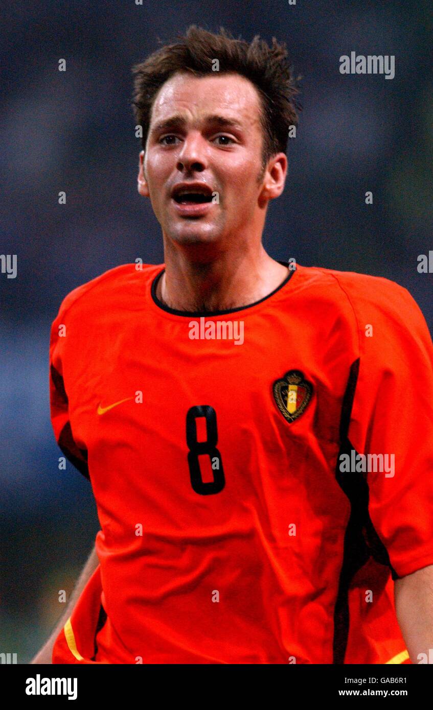 Soccer - FIFA World Cup 2002 - Group H - Japan v Belgium. Bart Goor ...