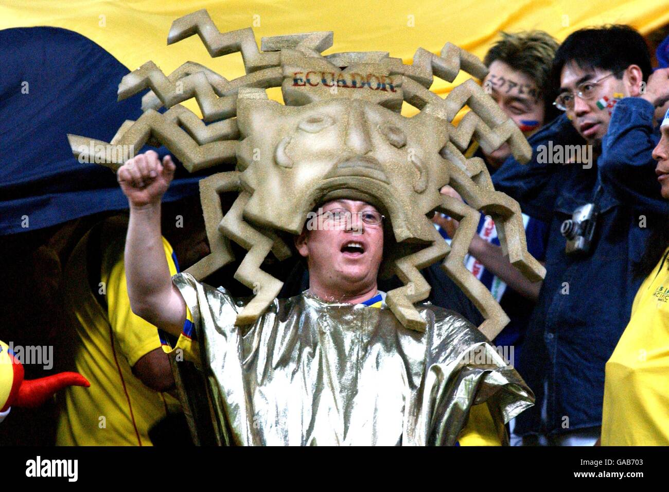 Soccer - FIFA World Cup 2002 - Group G - Italy v Ecuador. An Ecuador ...