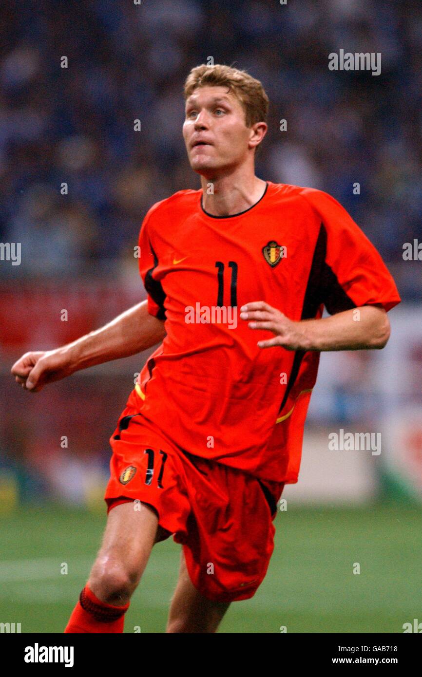 Soccer fifa world cup 2002 group h japan v belgium hi-res stock ...