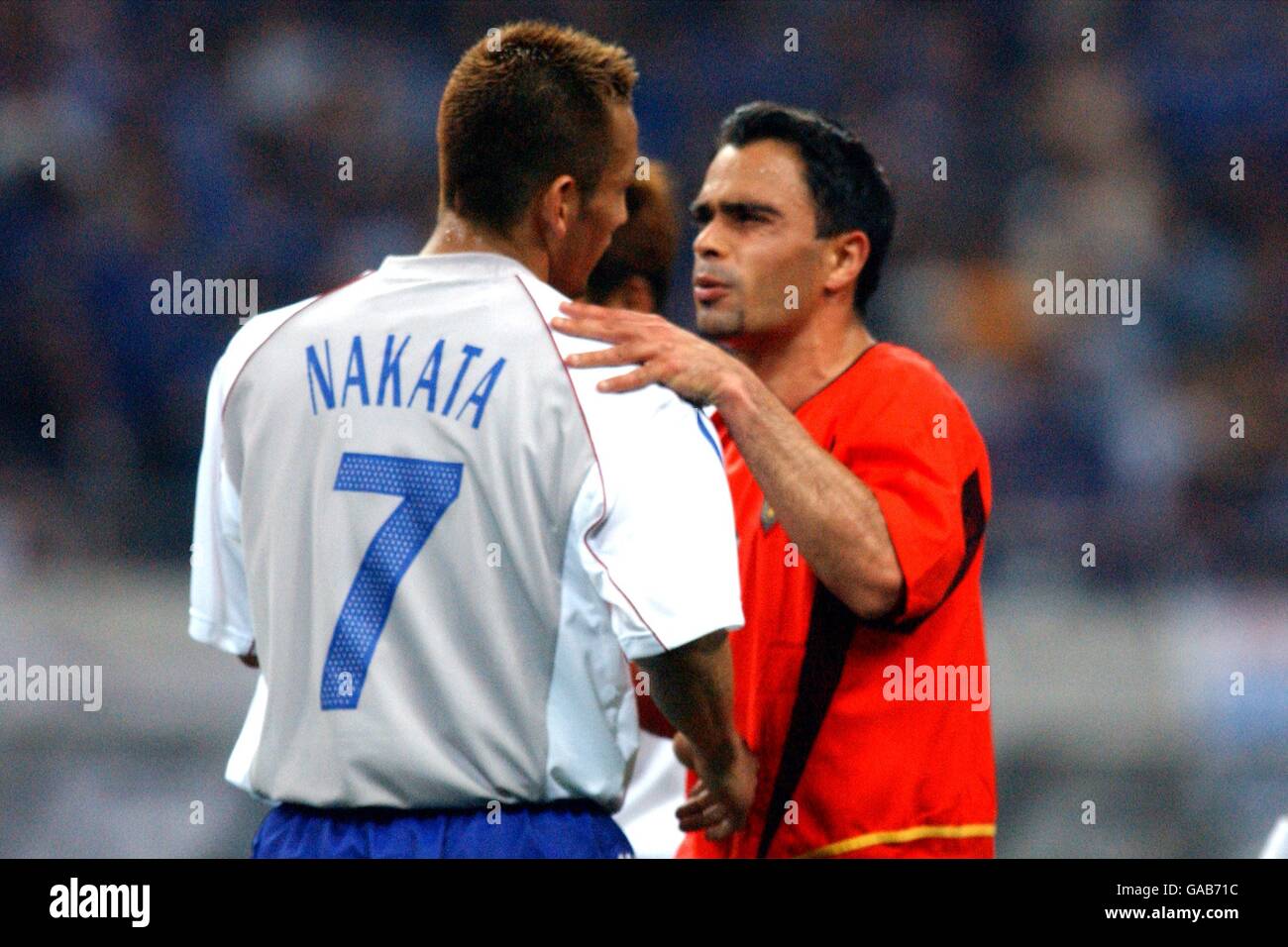 Soccer fifa world cup 2002 group h japan v belgium hi-res stock ...