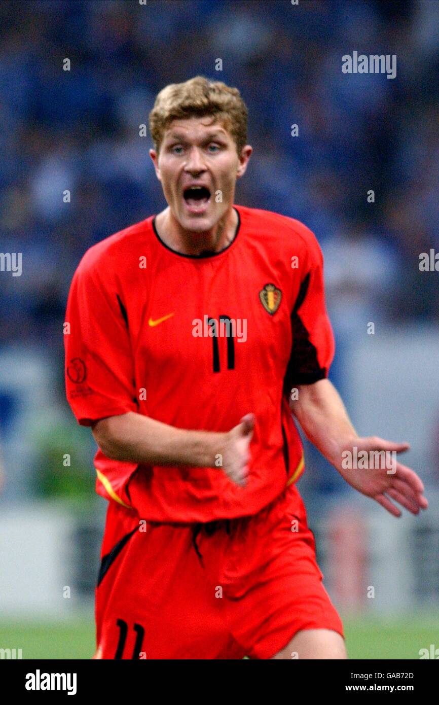 Soccer - FIFA World Cup 2002 - Group H - Japan v Belgium Stock Photo ...