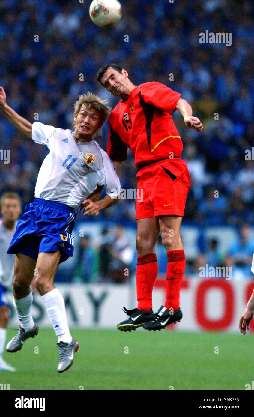 Soccer - FIFA World Cup 2002 - Group H - Japan v Belgium Stock Photo ...