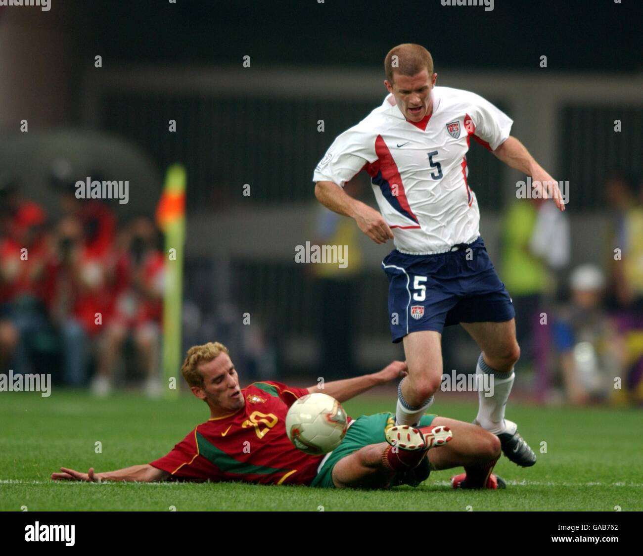 Soccer - FIFA World Cup 2002 - Group D - USA v Portugal Stock Photo - Alamy