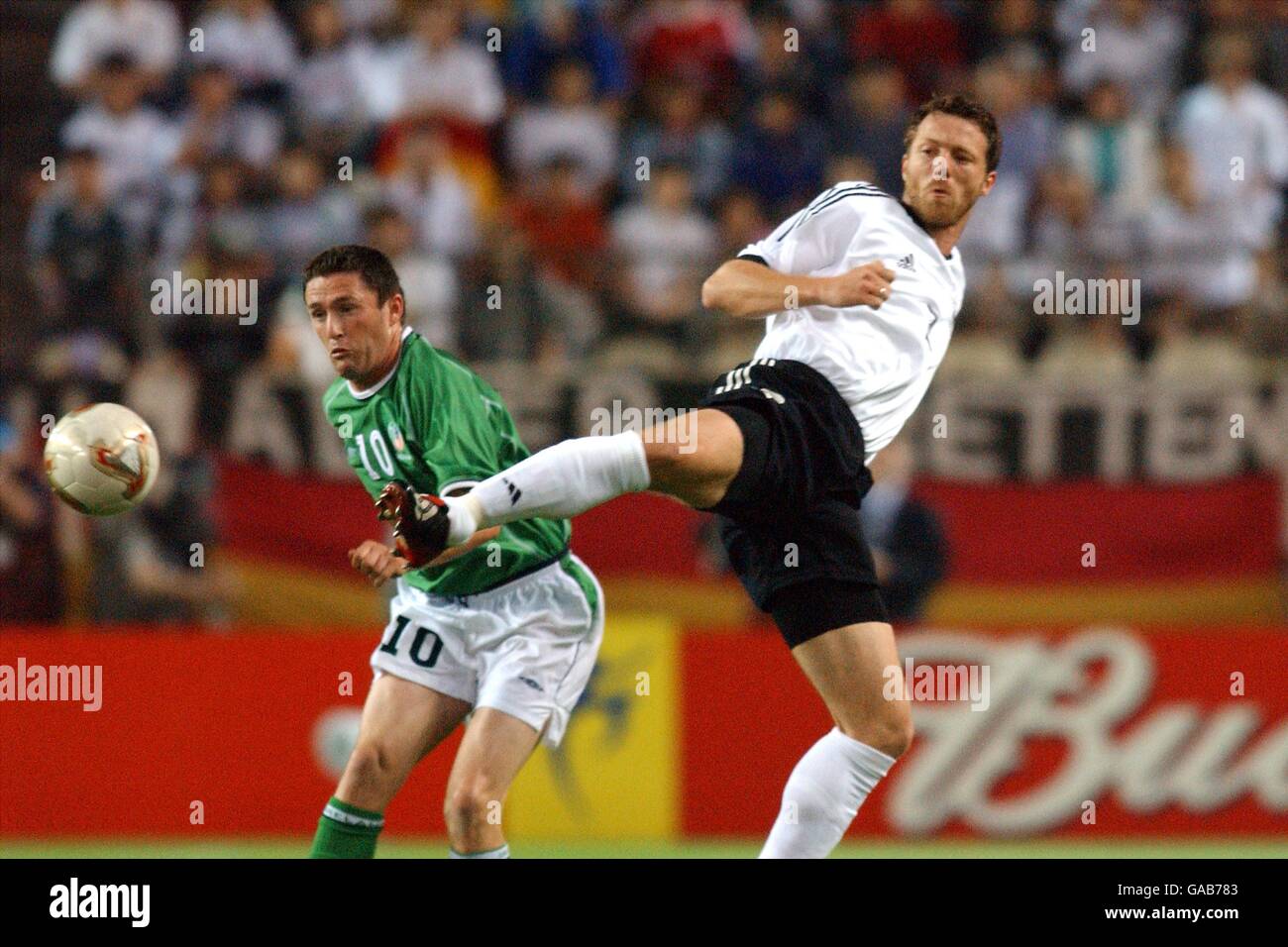 Soccer - FIFA World Cup 2002 - Group E - Germany v Ireland Stock Photo ...