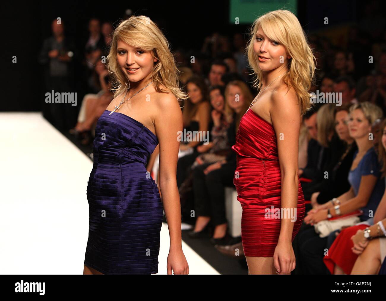 Big Brother contestants Sam (left) and Amanda Marchant during the ...
