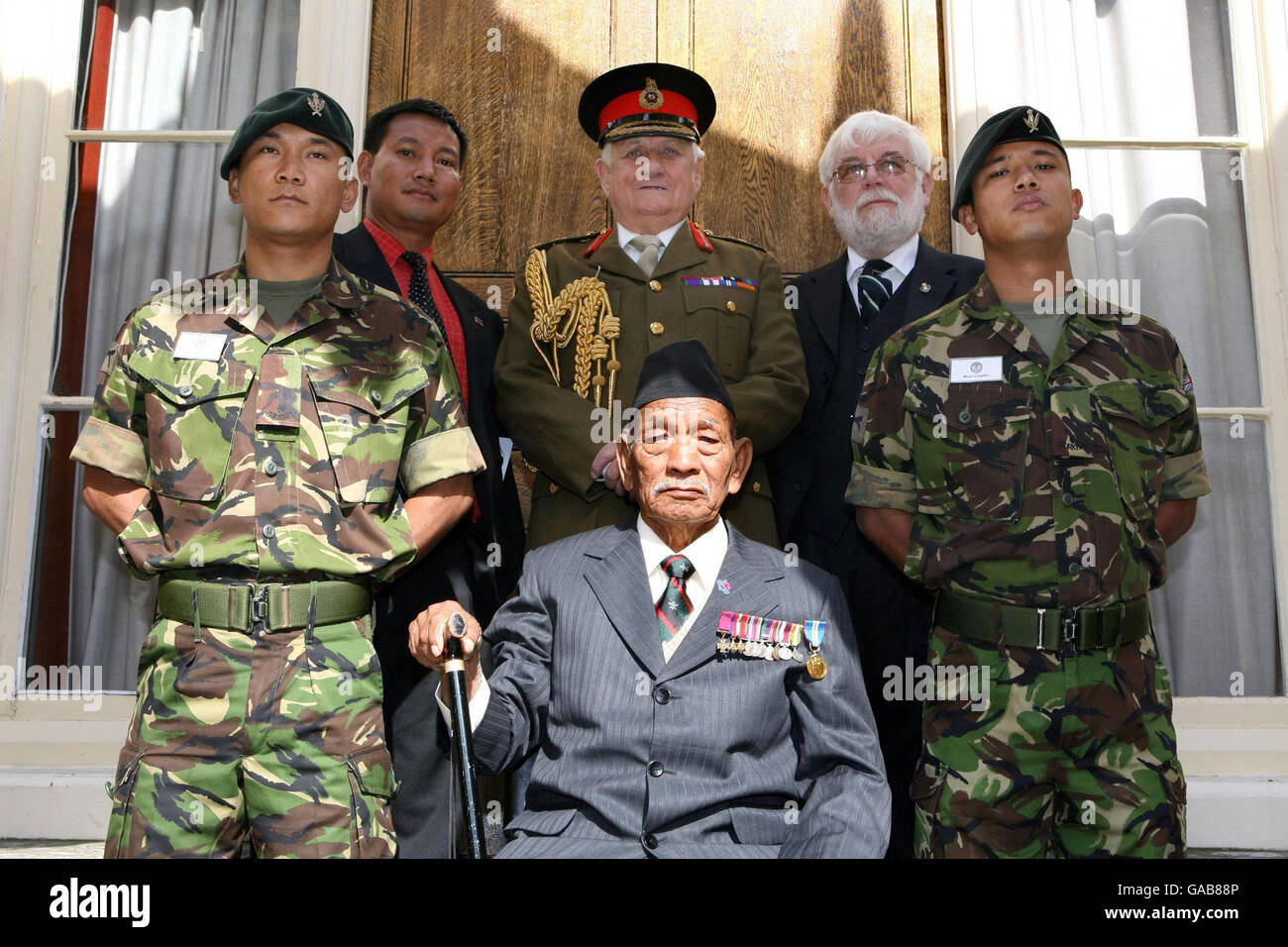Former Gurkha Lieutenant Tul Bahadur Pun, who was awarded the Victoria ...