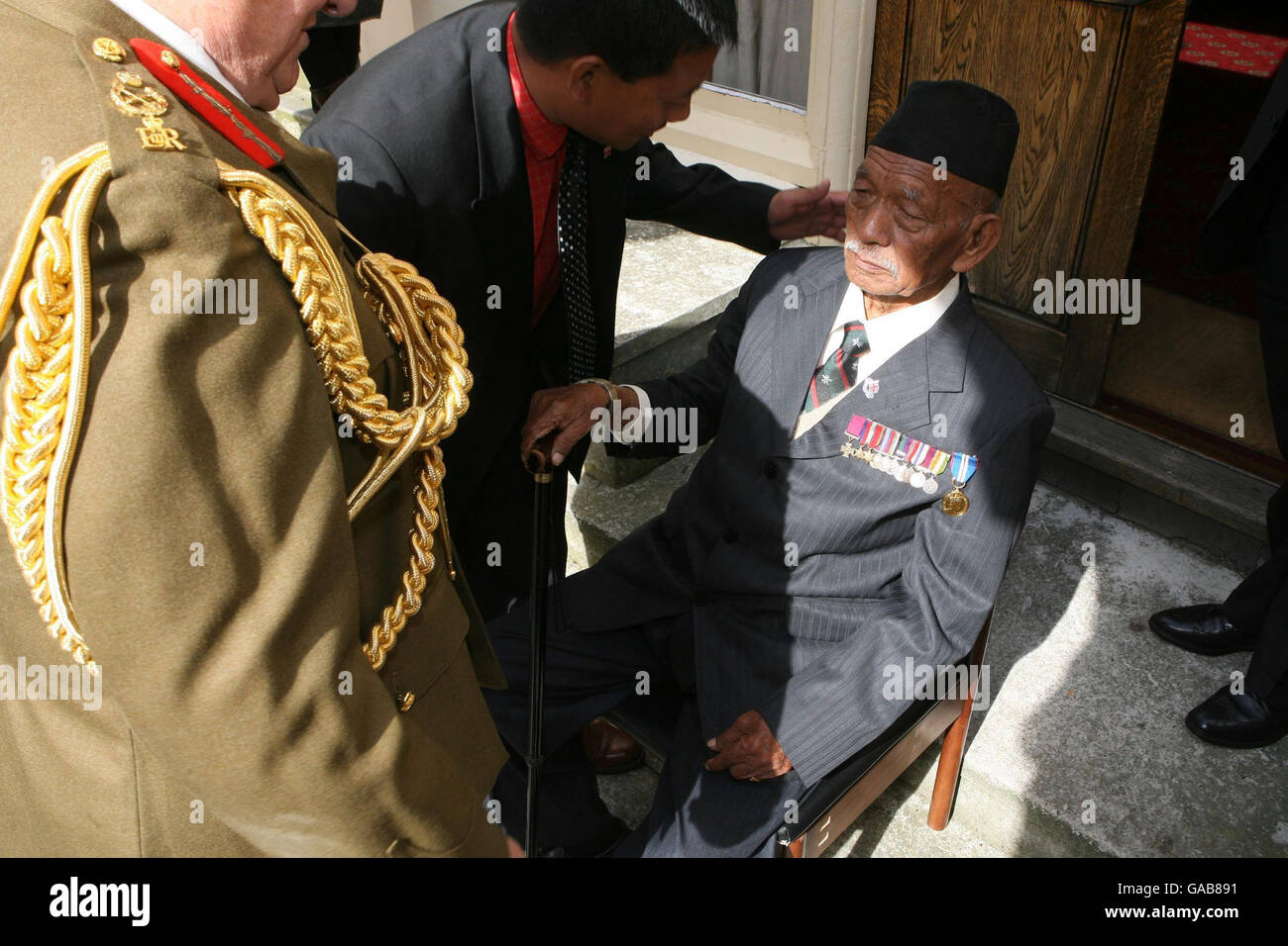 Former Gurkha Lieutenant Tul Bahadur Pun, who was awarded the Victoria ...