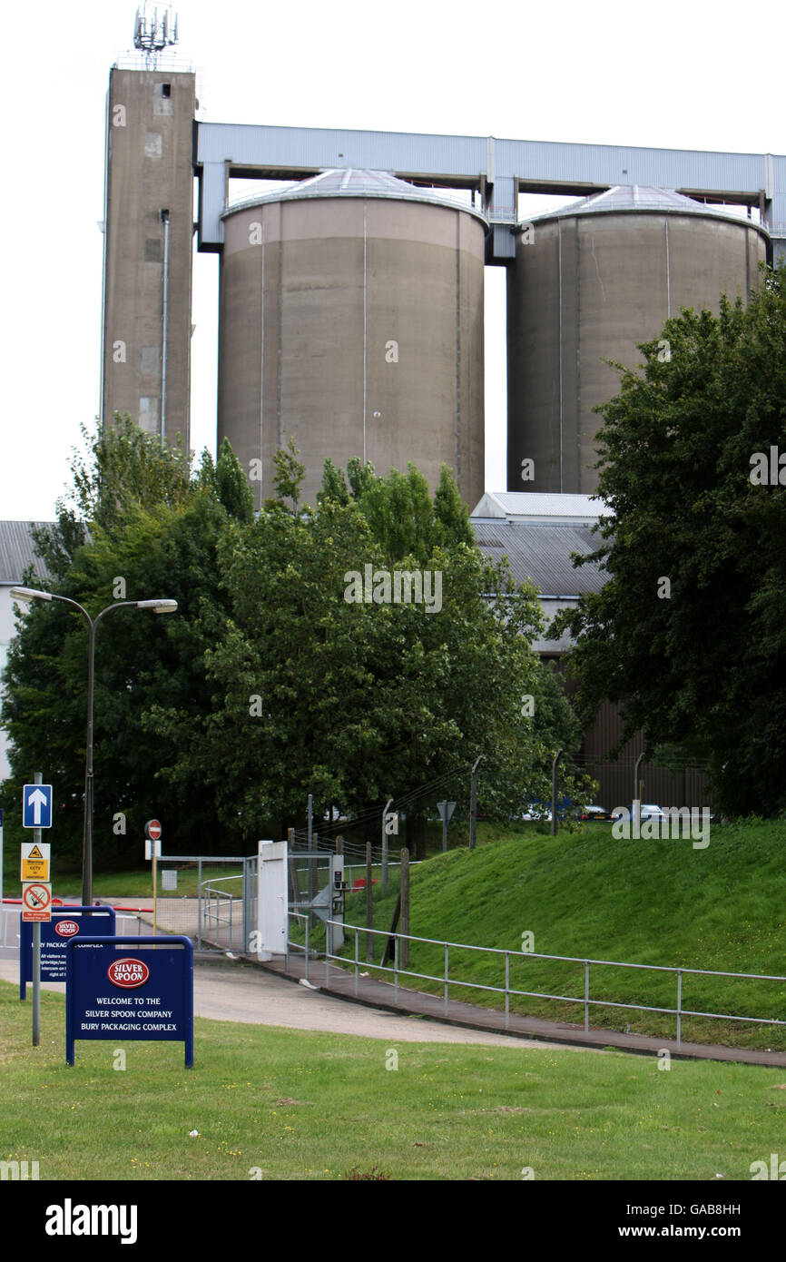 The British Sugar Processing Plant Stock Photo - Alamy