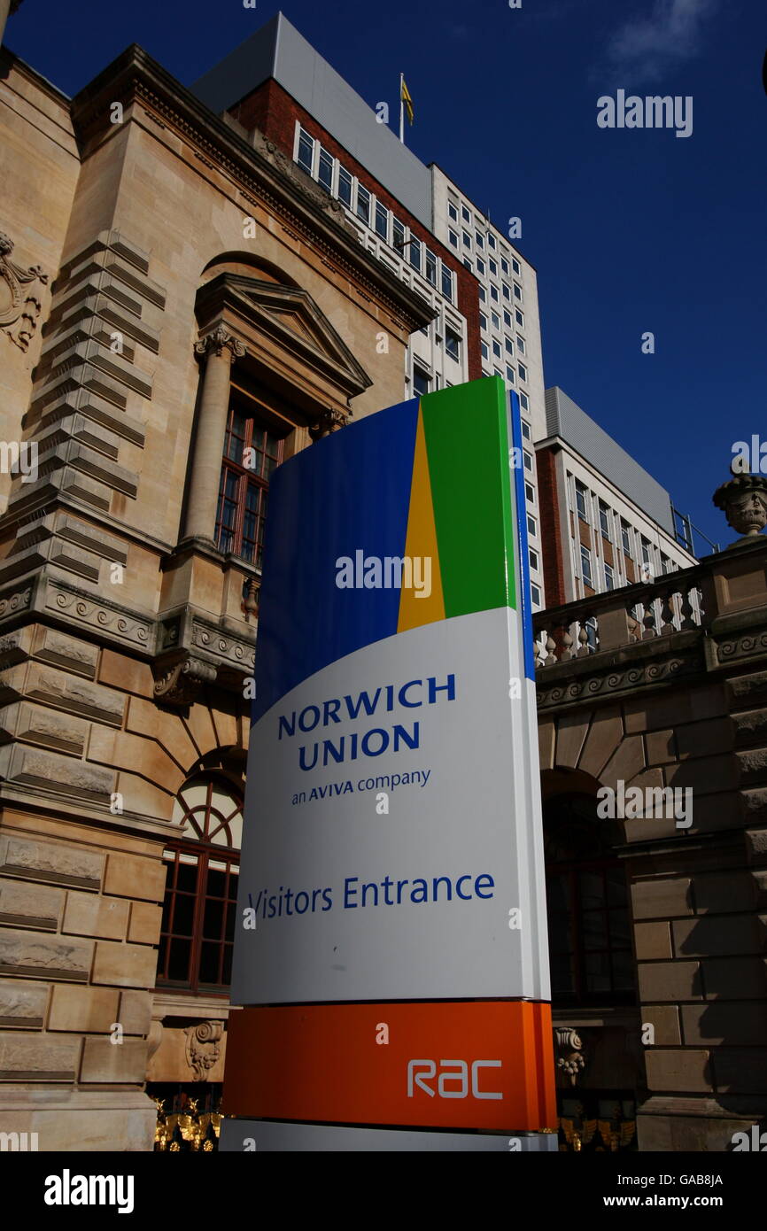 Norwich union logo hi-res stock photography and images - Alamy