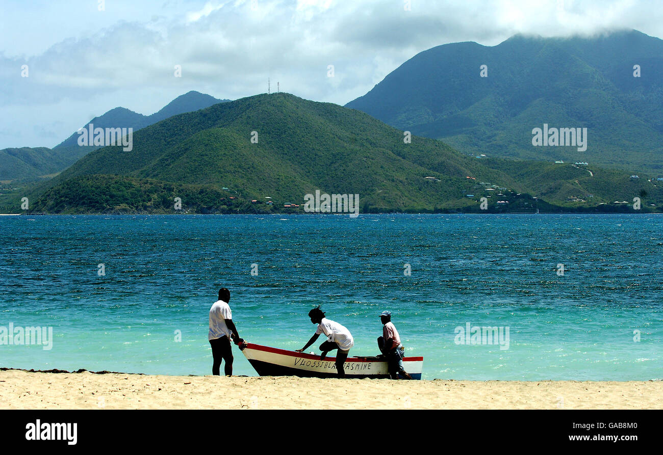 Cockleshell Bay beach Stock Photo - Alamy