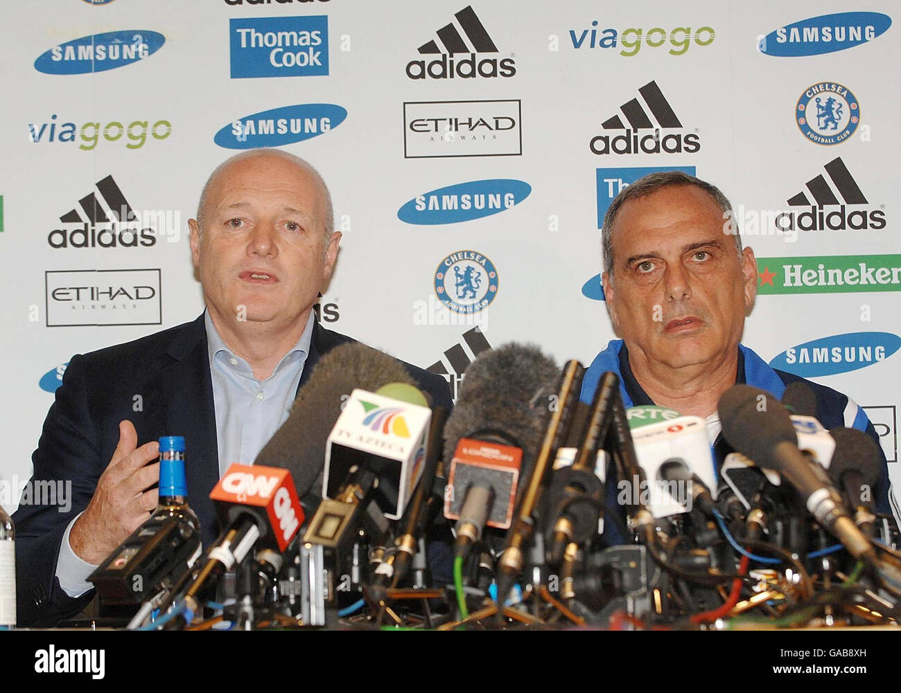 Soccer - Chelsea Press Conference - Stamford Bridge Stock Photo - Alamy