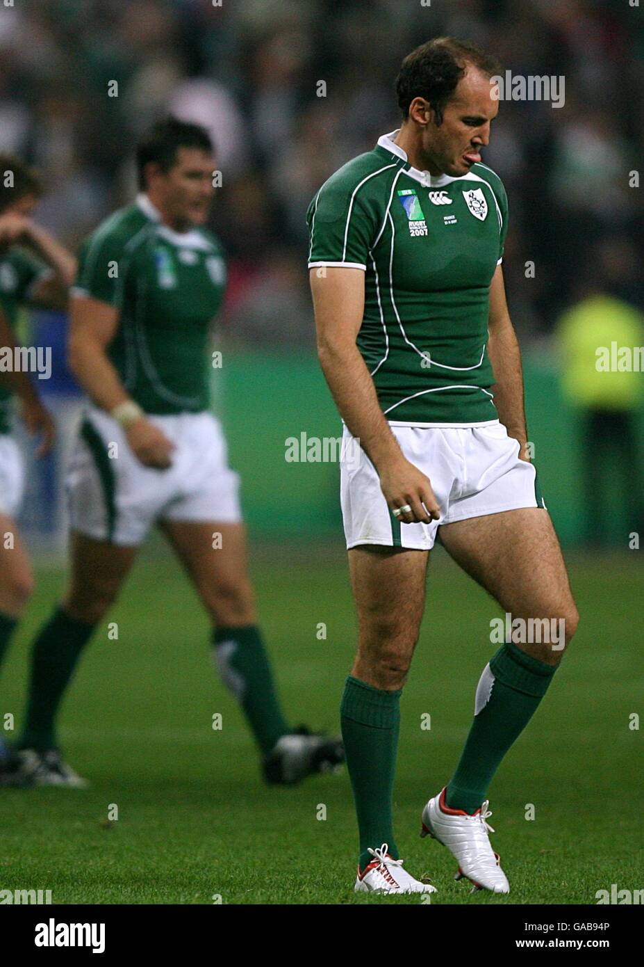 Rugby Union - IRB Rugby World Cup 2007 - Pool D - France v Ireland ...