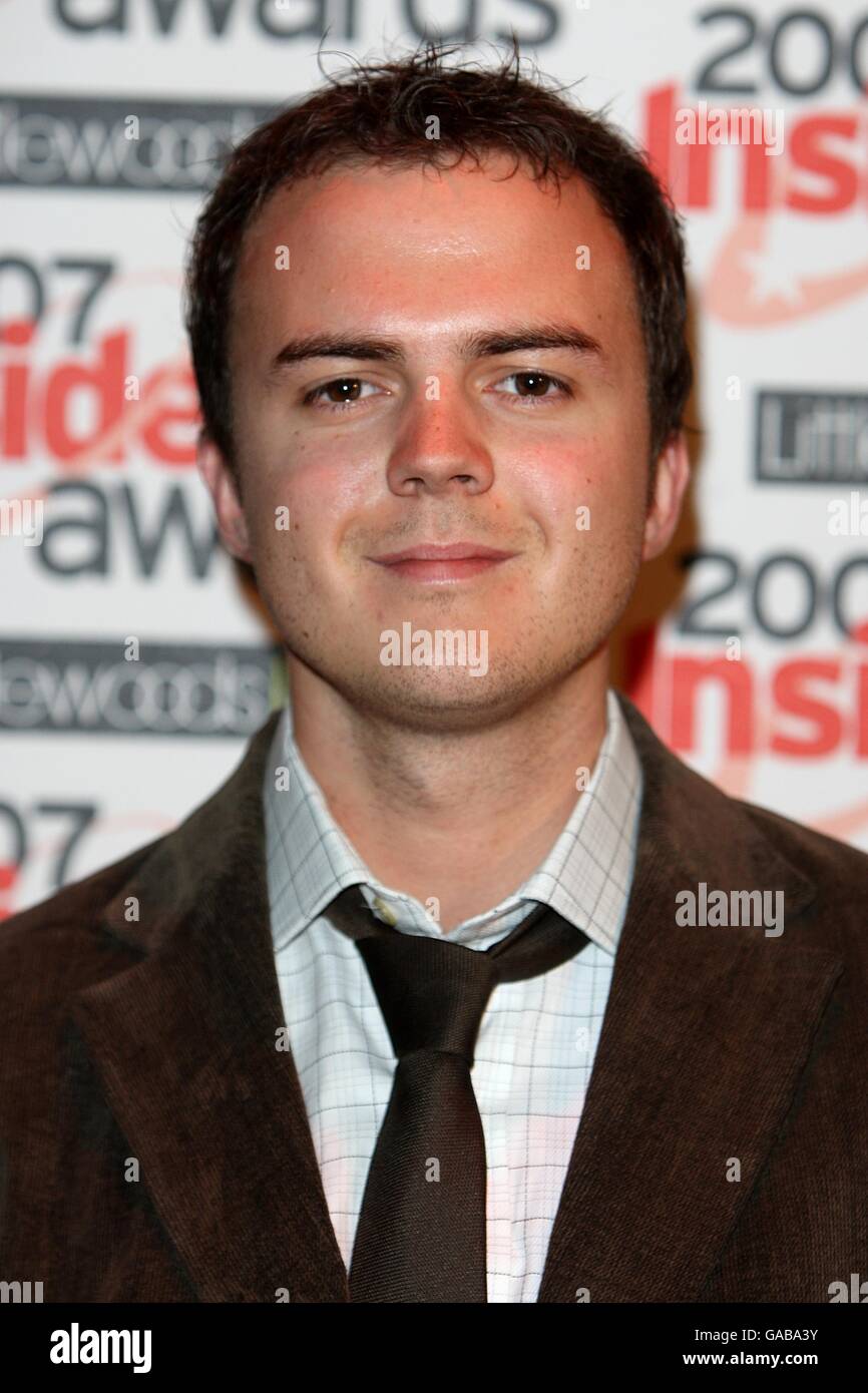 Darren Jeffries at the Inside Soap Awards 2007, Gilgamesh, The Stables ...