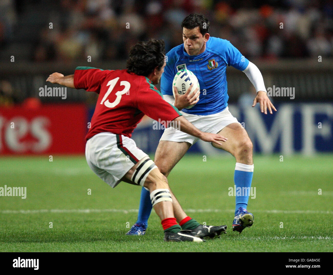 Rugby Union - IRB Rugby World Cup 2007 - Pool C - Italy v Portugal ...