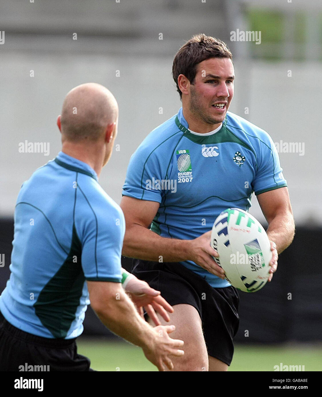 Rugby Union - IRB Rugby World Cup - Ireland Training Session - Stade ...