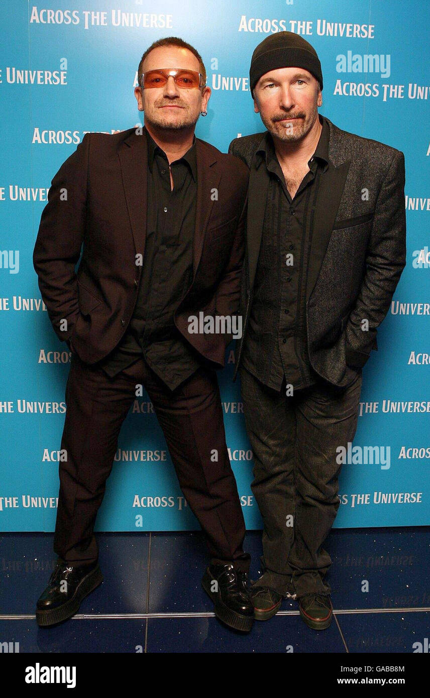 Bono edge arrive premiere new film across universe apollo cinema hi-res ...