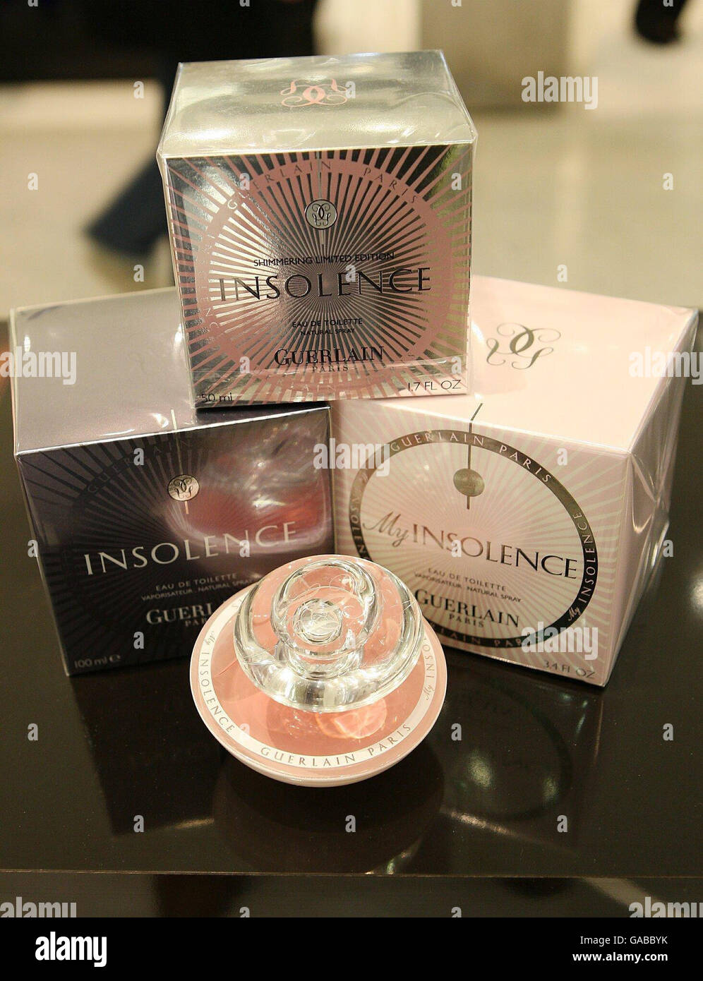 Insolence Perfume Launch - London Stock Photo - Alamy