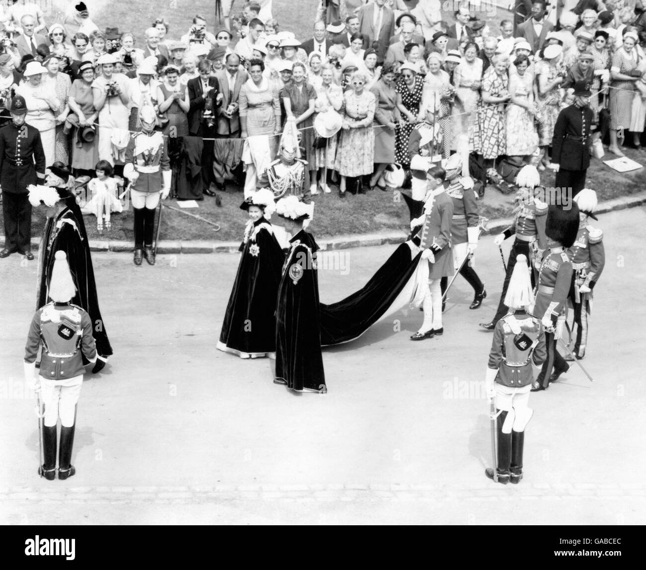 Royalty - Order of the Garter Ceremony - Windsor Stock Photo - Alamy