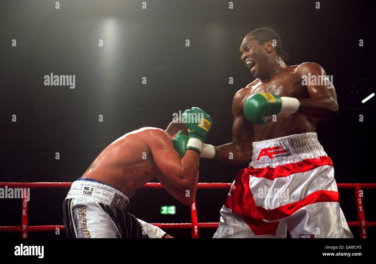 Boxing - Heavyweight Bout - Audley Harrison v Mark Krence. Audley ...