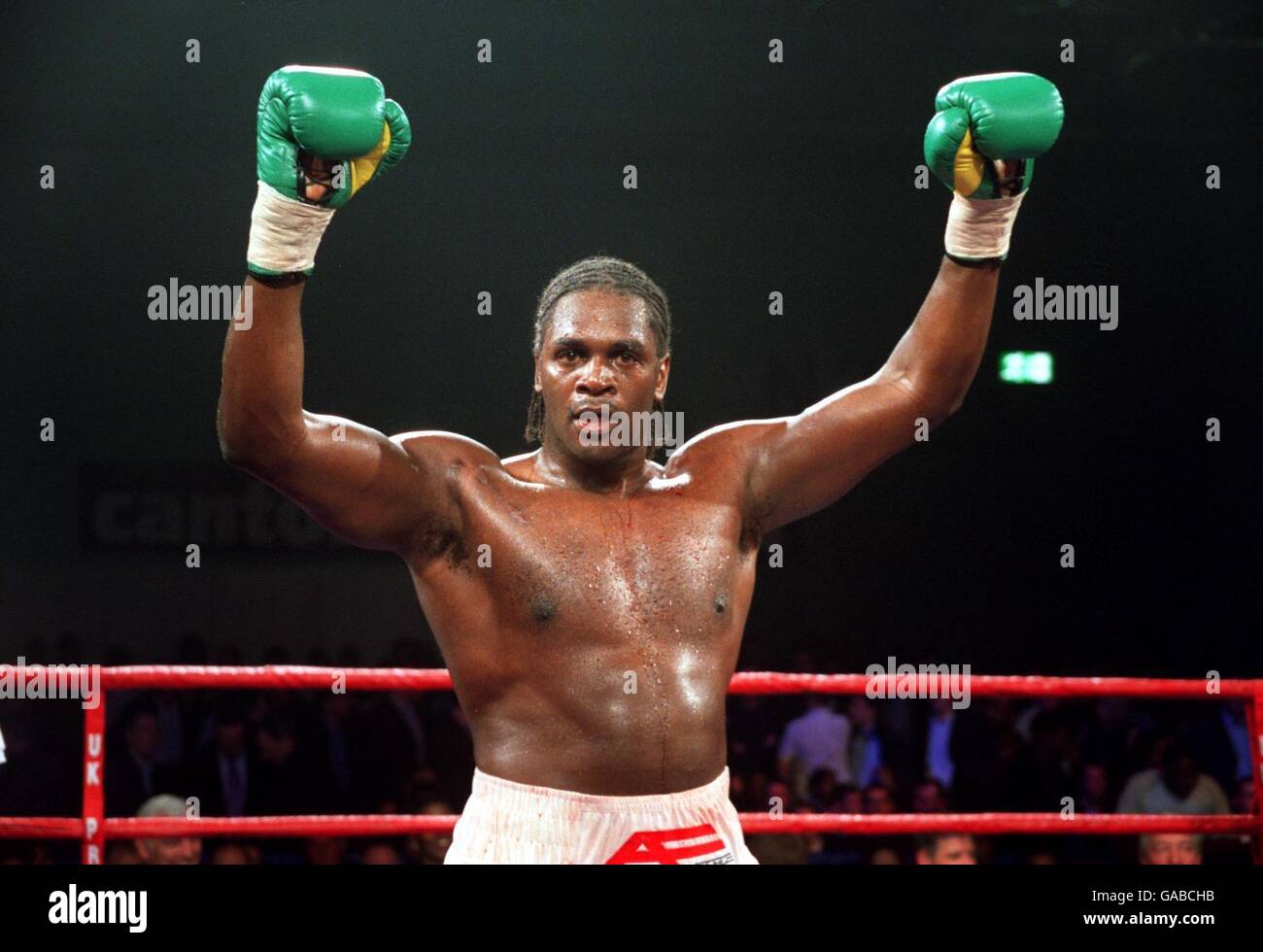 Boxing - Heavyweight Bout - Audley Harrison v Mark Krence Stock Photo ...