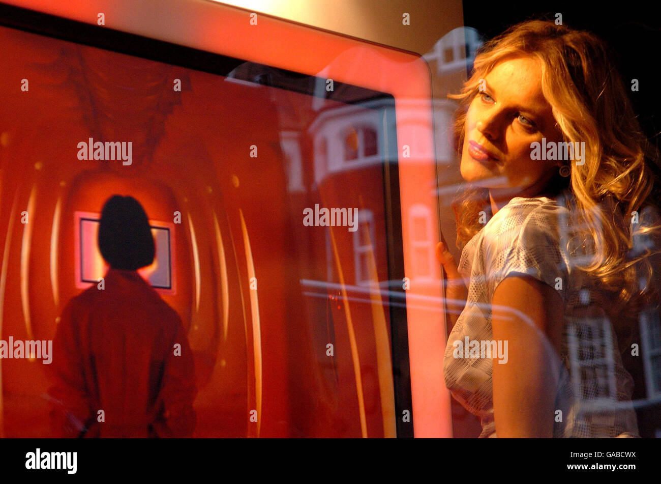 Eva herzigova philips aurea tv photocall hi-res stock photography and ...
