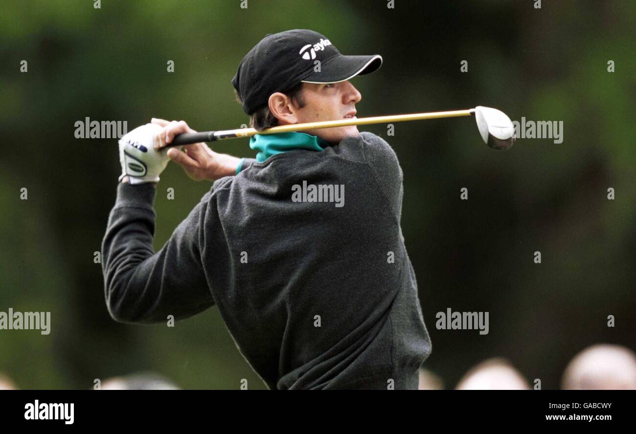 Golf - Volvo PGA Championship 2002 - Wentworth. Carlos Rodiles drives ...