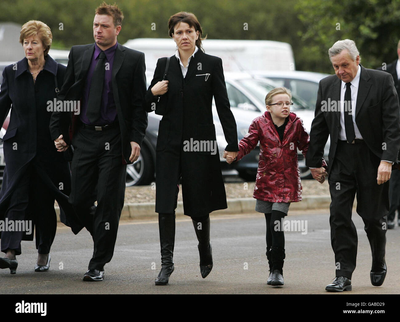 Funeral of Graeme Duncan Stock Photo - Alamy