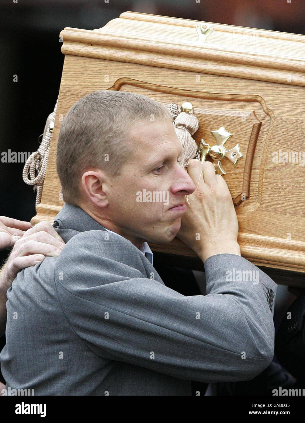 Funeral of Graeme Duncan Stock Photo - Alamy