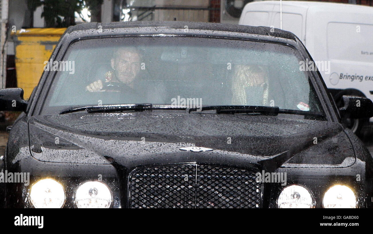 Ted Beckham in hospital Stock Photo - Alamy