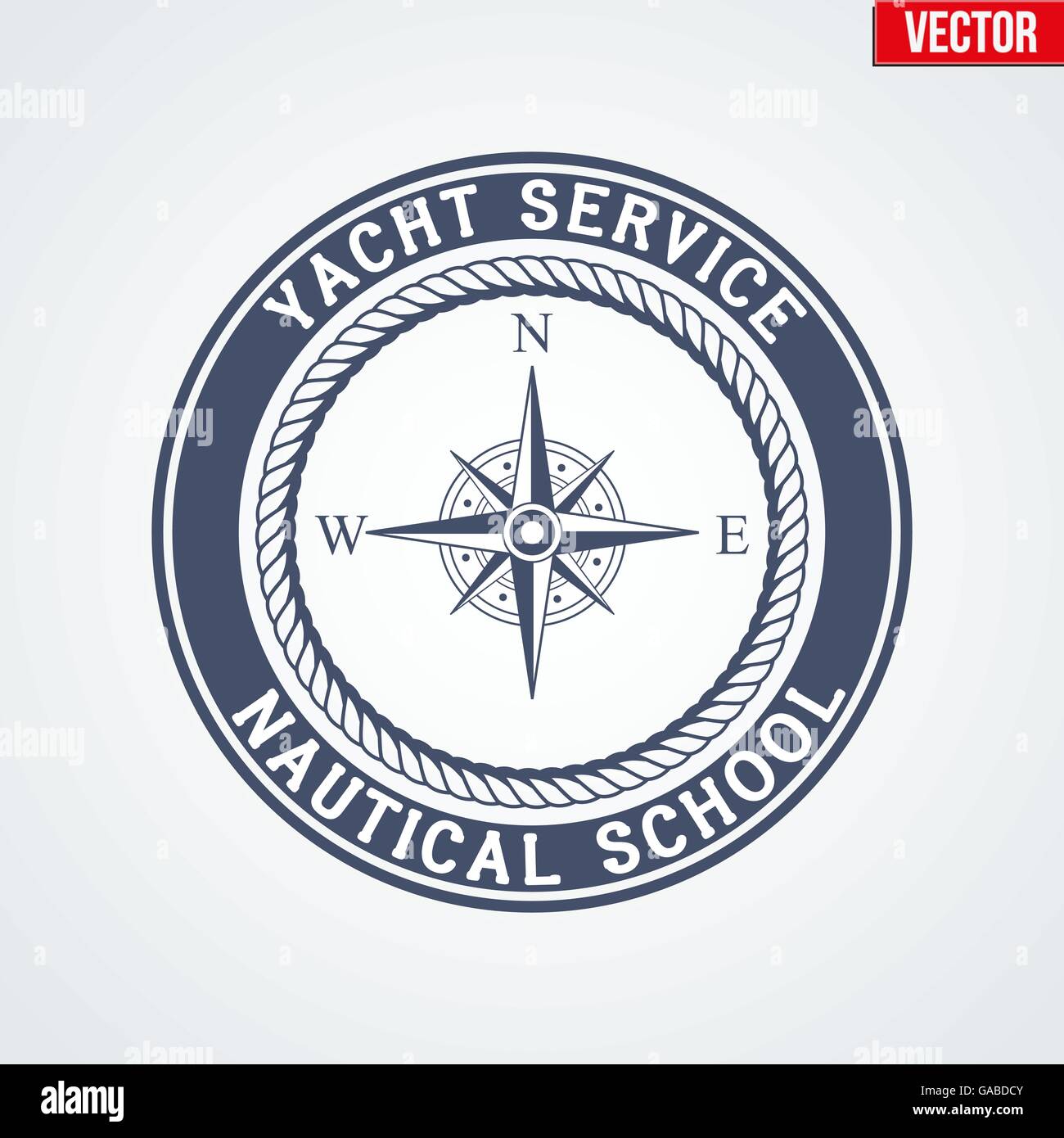 Nautical Yacht logotype Stock Vector Image & Art - Alamy