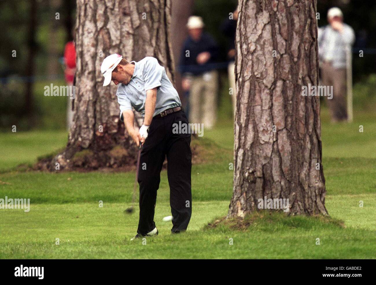 Golf - Victor Chandler British masters 2002. Ian Poulter during the 2nd ...