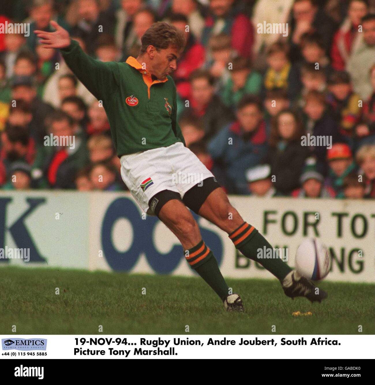 19 nov 94 rugby union hi-res stock photography and images - Alamy