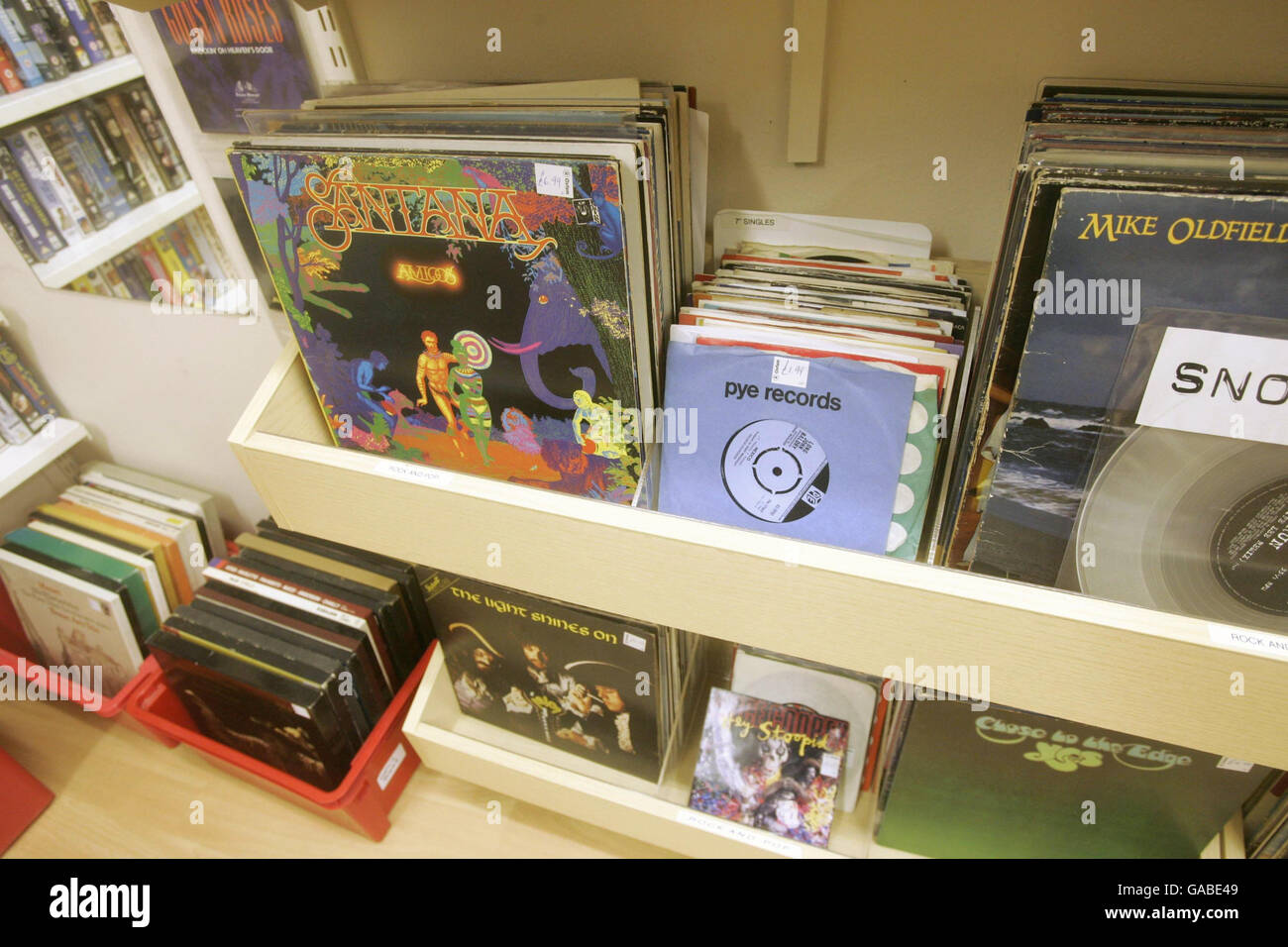 A general view inside the first Oxfam Shop in Broad Street, Oxford ...