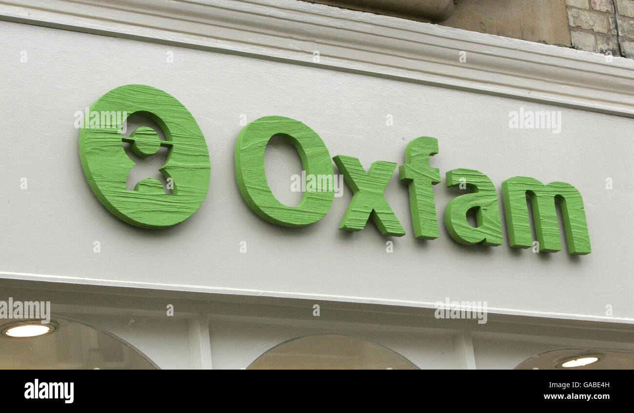 A general view of the first Oxfam Shop in Broad Street, Oxford, which ...