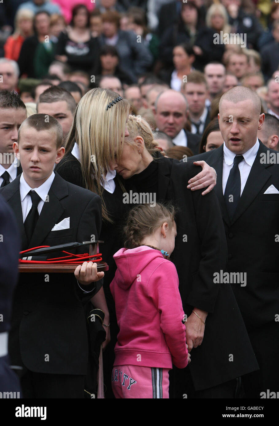 Mary Murray the wife of firefighter Brian Murray, who died last ...