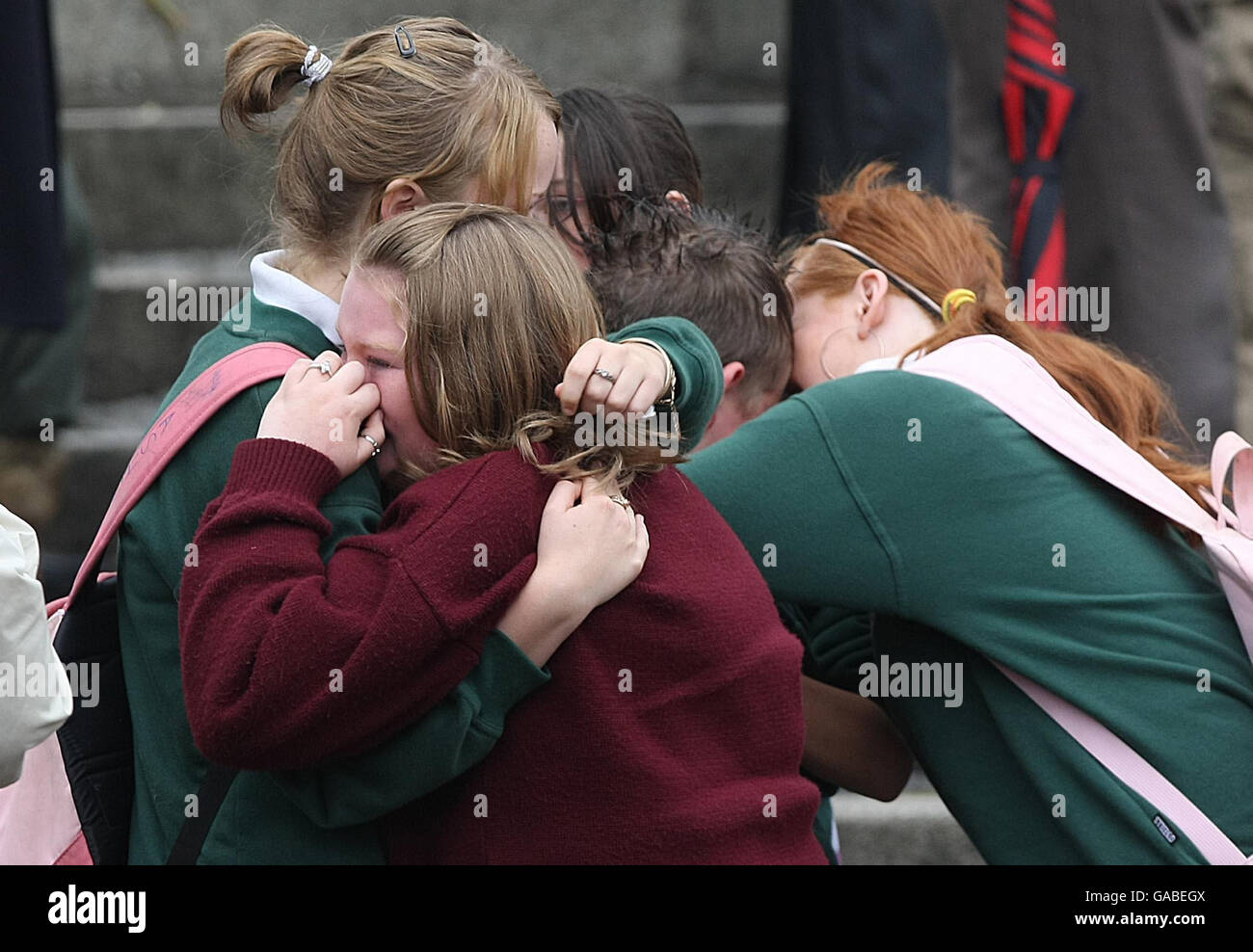 Firefighters funeral takes place in Bray Stock Photo - Alamy