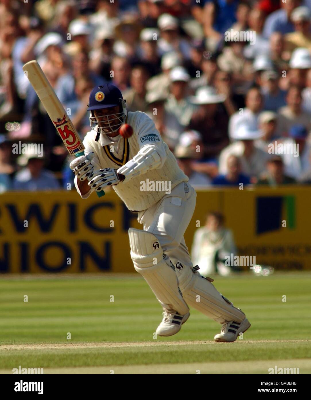 Sri lankas marvan atapattu in action against england hi-res stock ...