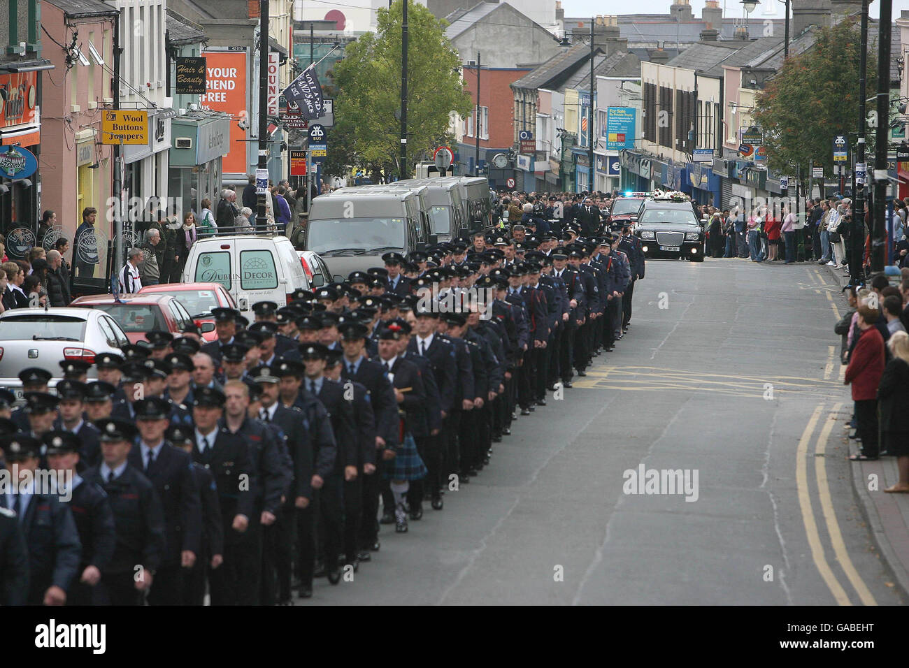 Mark oshaughnessy funeral hi-res stock photography and images - Alamy